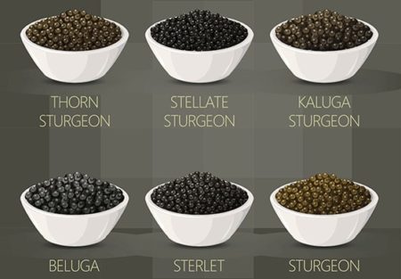 What are the Different Types of Caviar?
